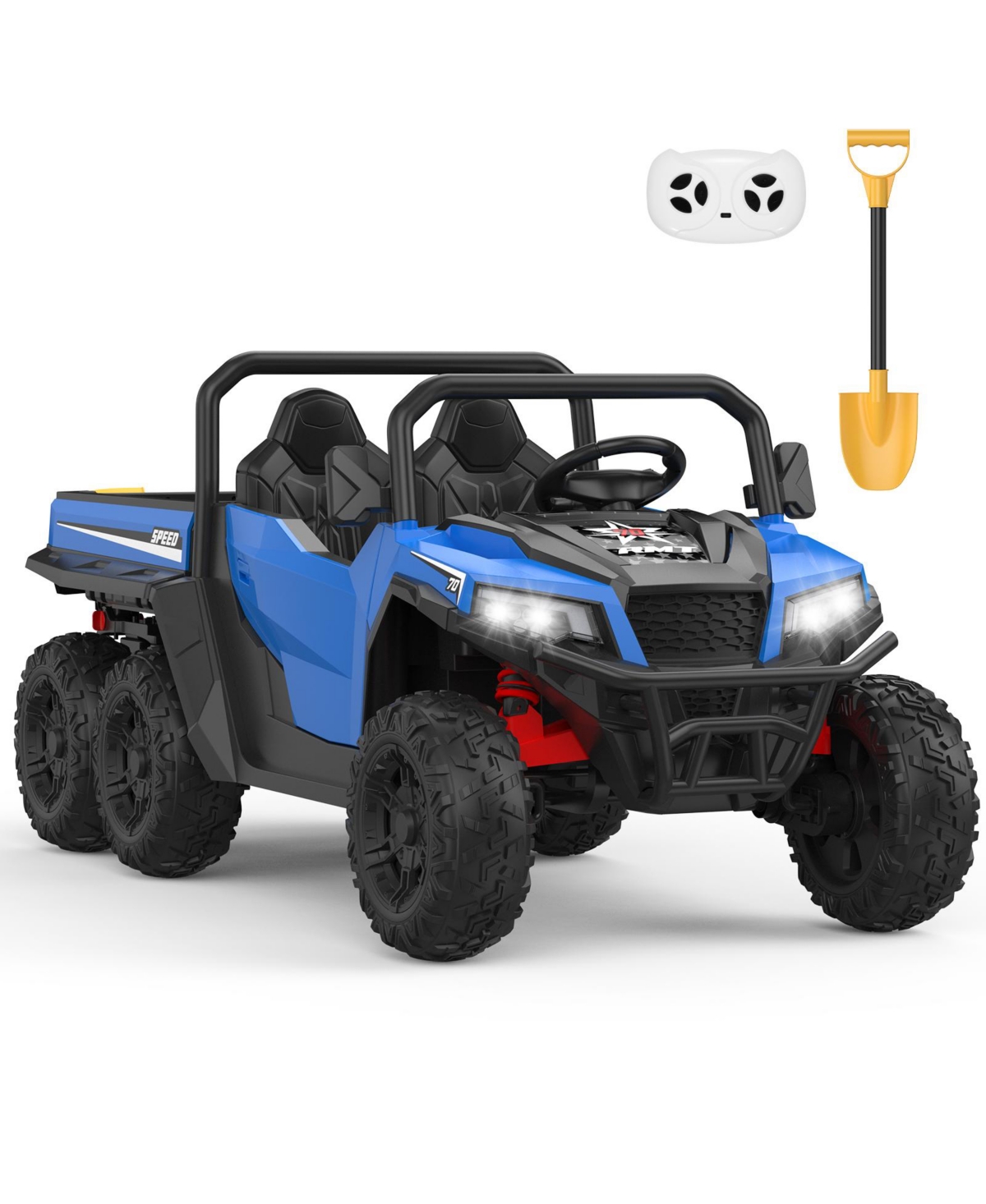 Click here for homfan 24V 6 Wheel Ride-On Dump Truck with Electri... prices