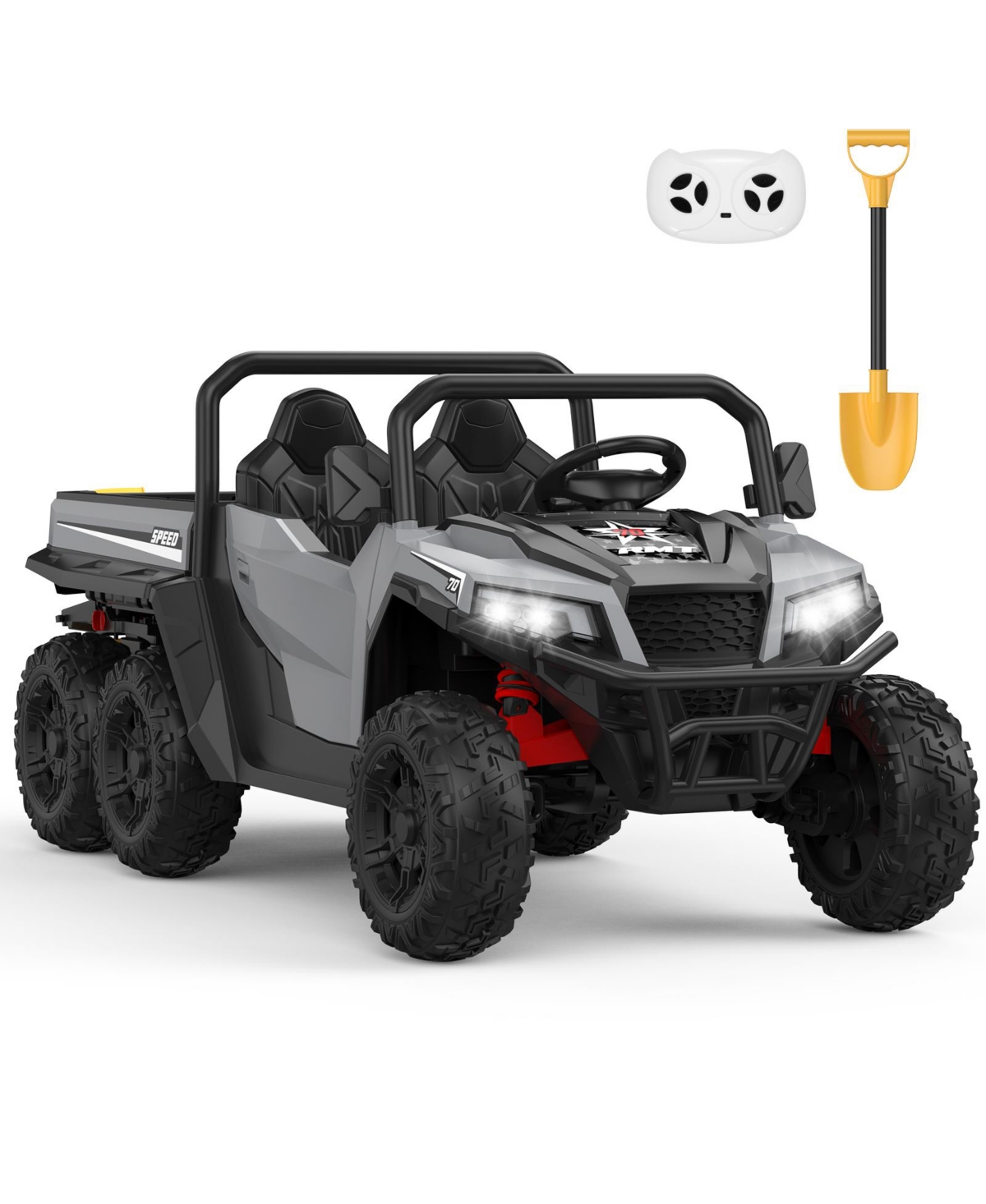 Click here for homfan 24V 6 Wheel Ride-On Dump Truck with Electri... prices