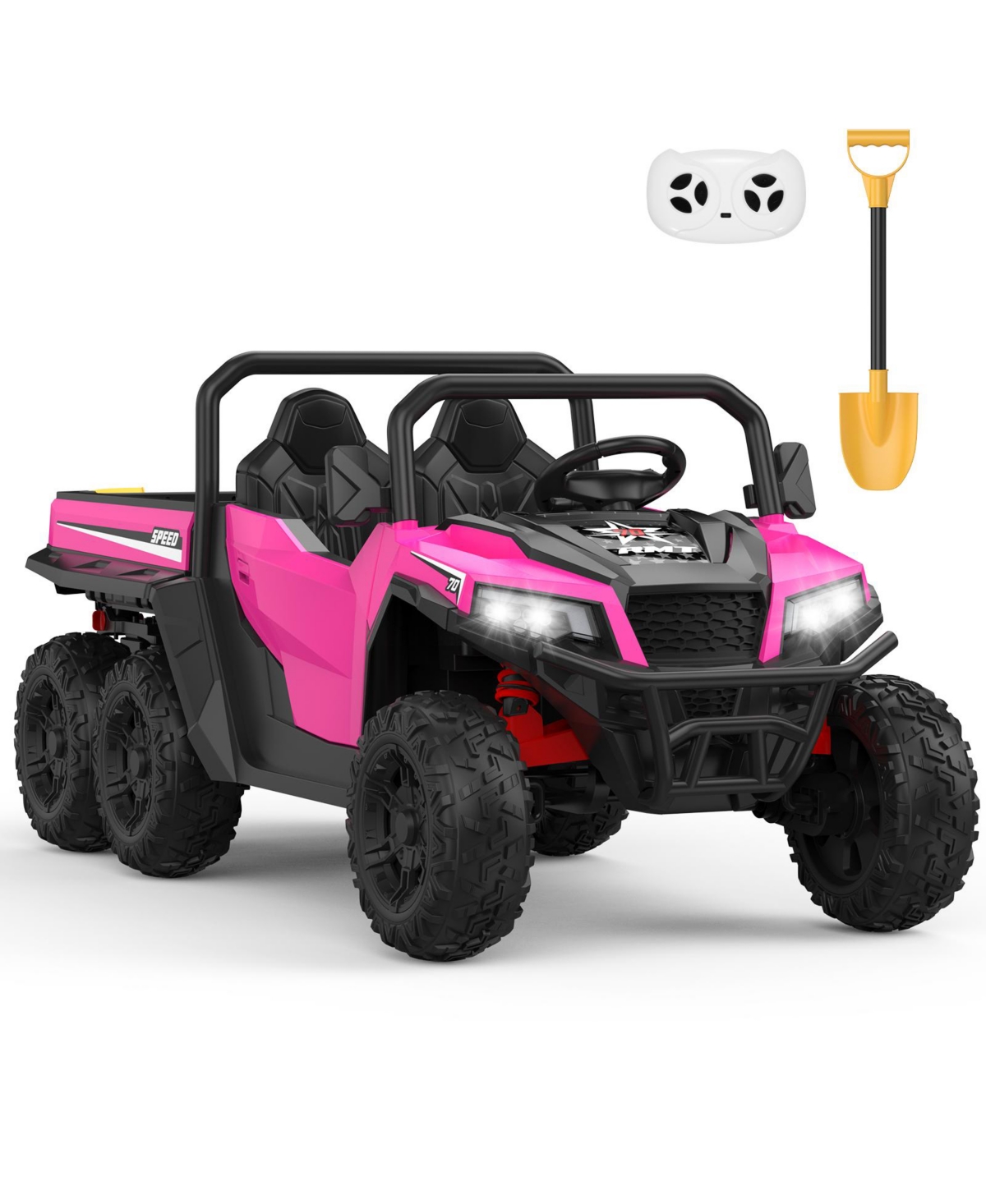 Click here for homfan 24V 6 Wheel Ride-On Dump Truck with Electri... prices