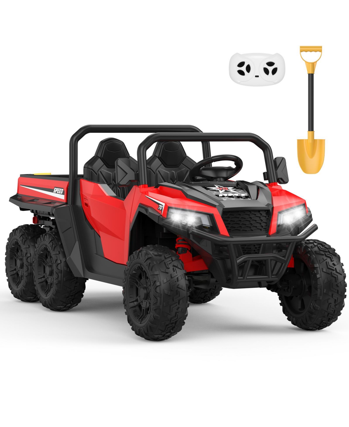Click here for homfan 24V 6 Wheel Ride-On Dump Truck with Electri... prices