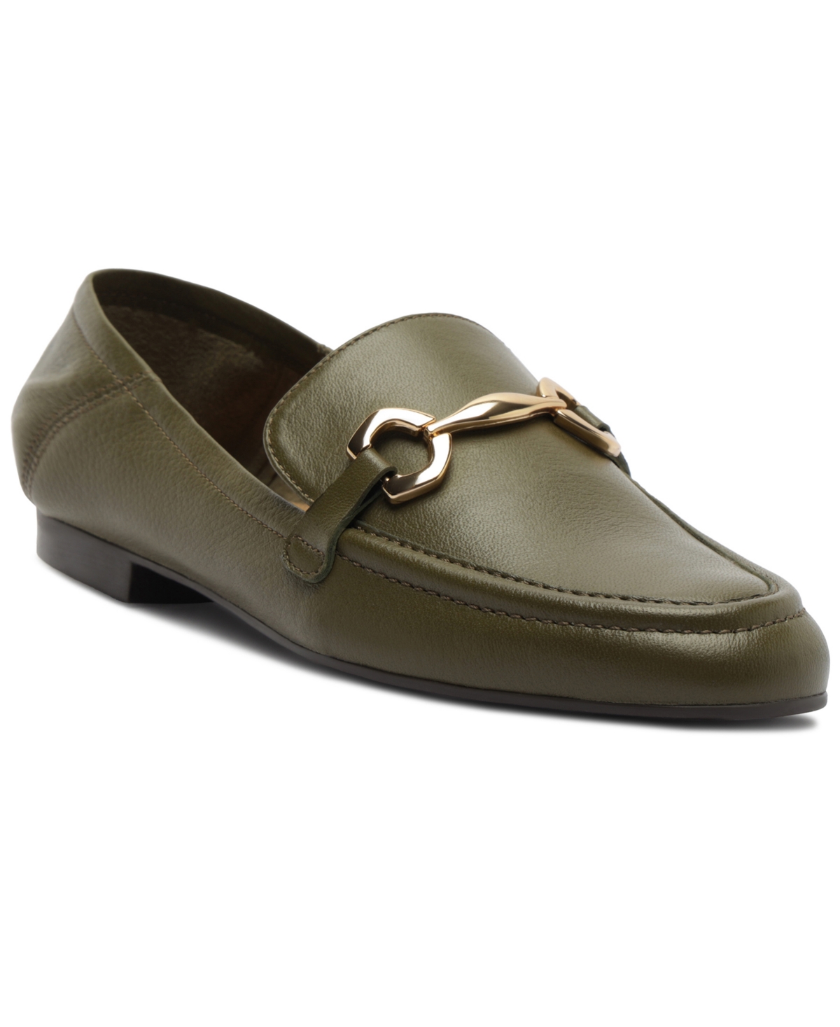 Click here for Arezzo Womens Emma Loafer - Military Green prices
