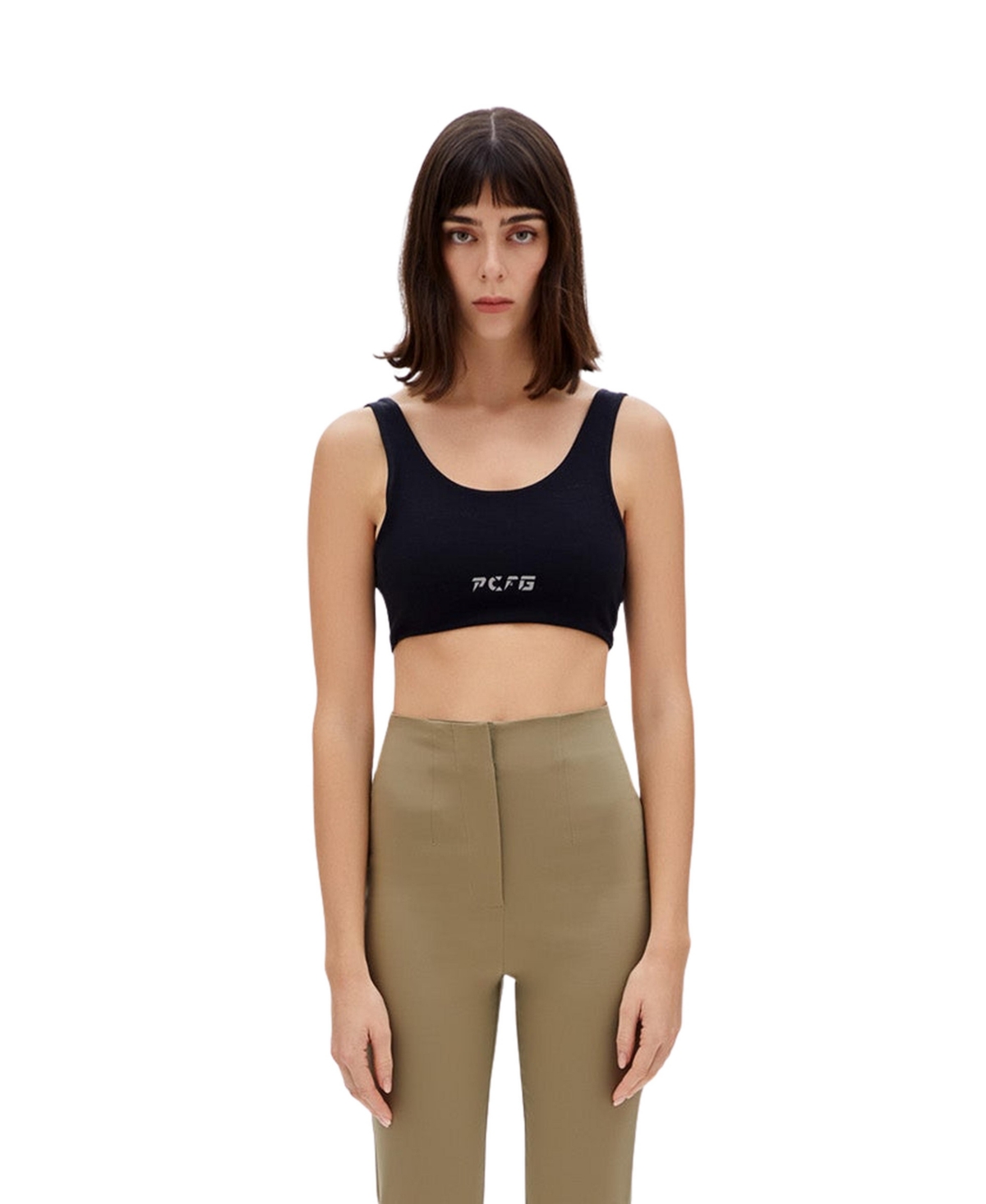 Click here for Pcfg Womens Cotton Yoga Bra - Black prices