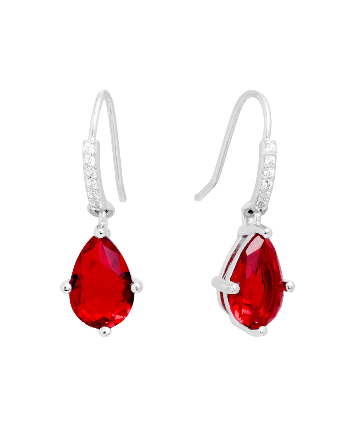 Click here for Macys Crystal Teardrop with Cubic Zirconia Drop Ea... prices