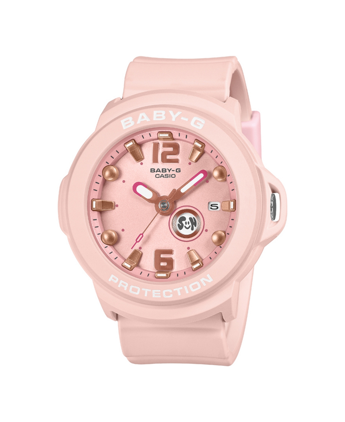 Click here for G-Shock Baby-g Womens Pink Resin Analog Watch 42.4... prices