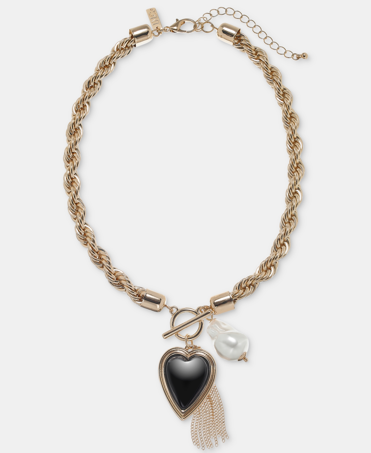 Click here for I.n.c. International Concepts Heart  Imitation Pea... prices