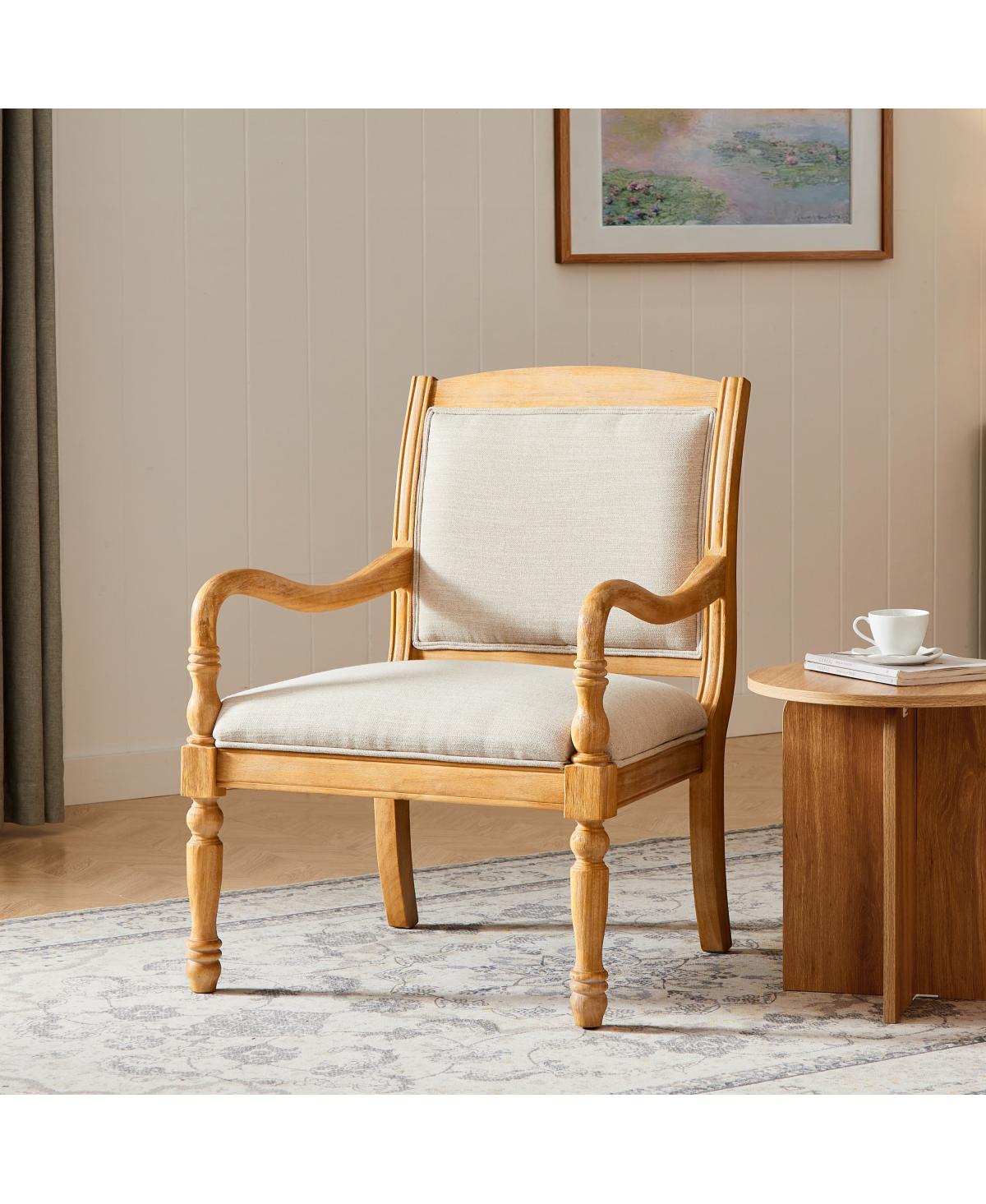 Click here for Streamdale Furniture Vintage Upholstered Accent Ch... prices