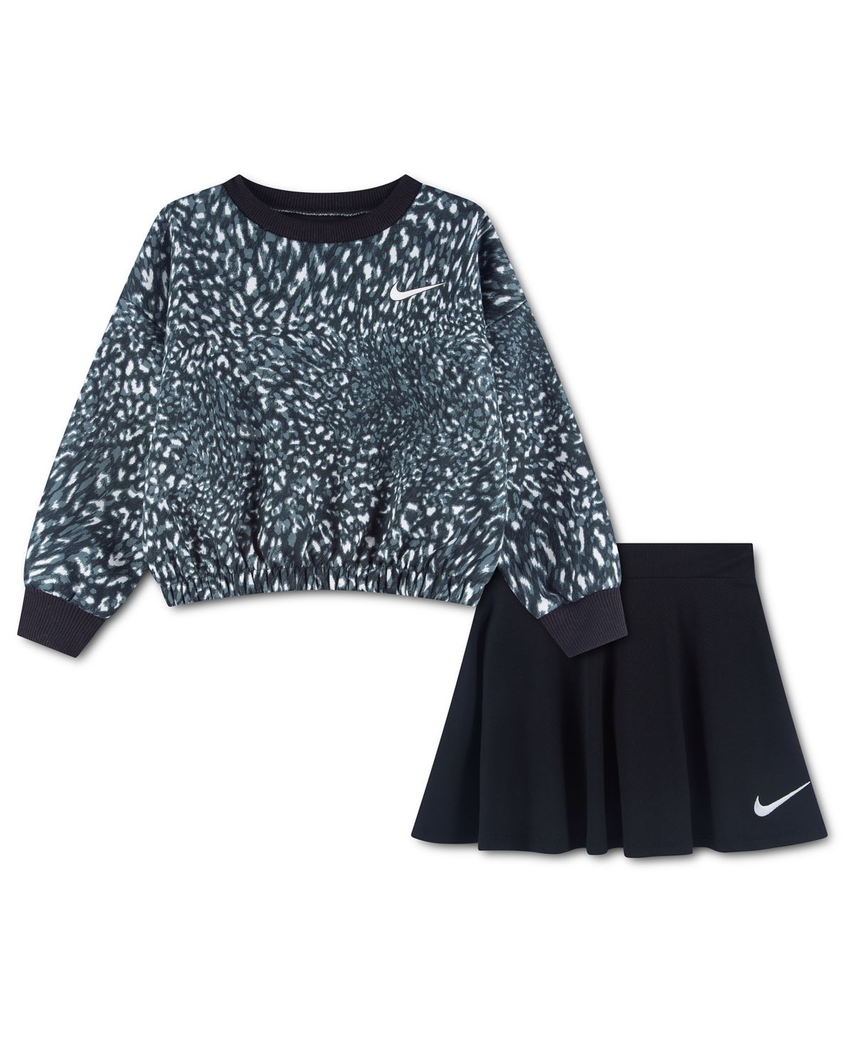 Click here for Nike Toddler Girls 2T-4T Allover Printed Top and S... prices