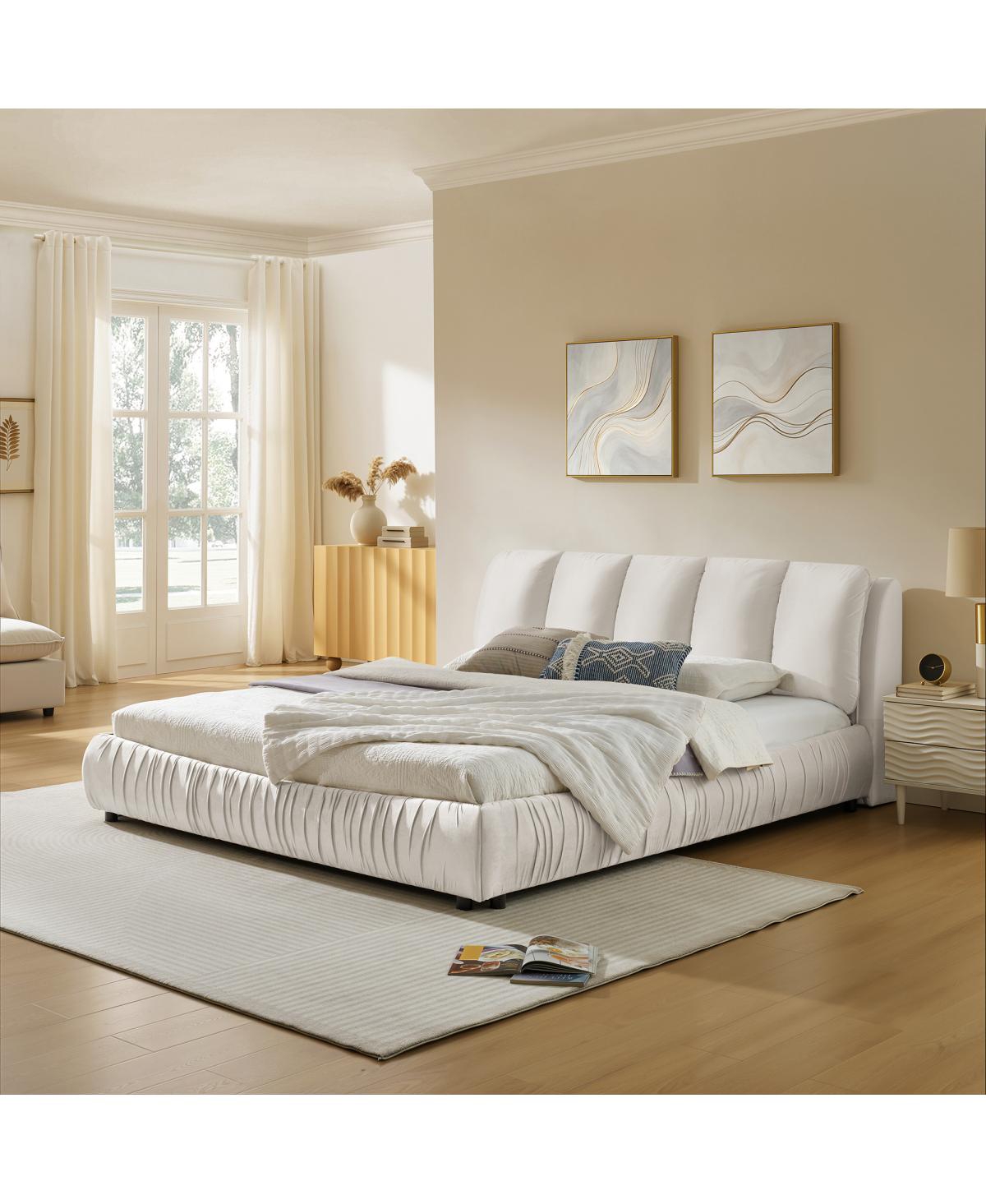 Click here for Streamdale Furniture King Size Upholstered Bed Fra... prices