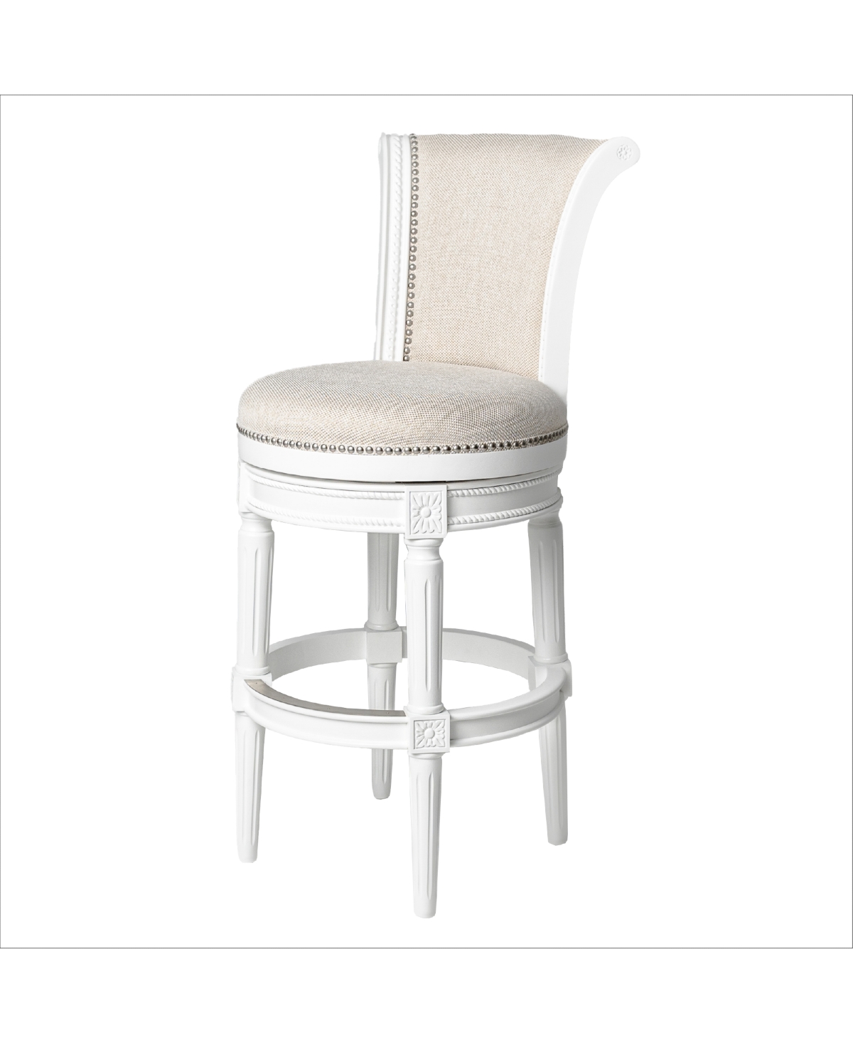Click here for Maven Lane 31 Pullman Bar Stool Finish with Faux L... prices