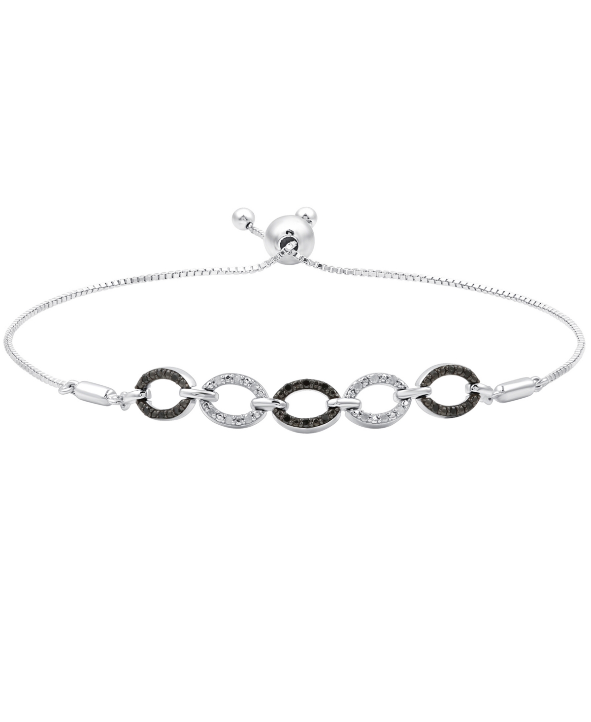 Click here for Black Diamond (1/10 ct. t.w.) & White Diamond (1/2... prices