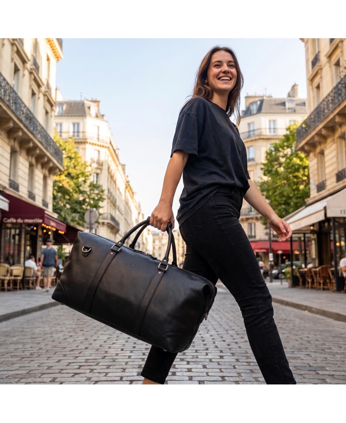 Click here for Luxury Handcrafted Leather Duffle by Aaron Leather... prices