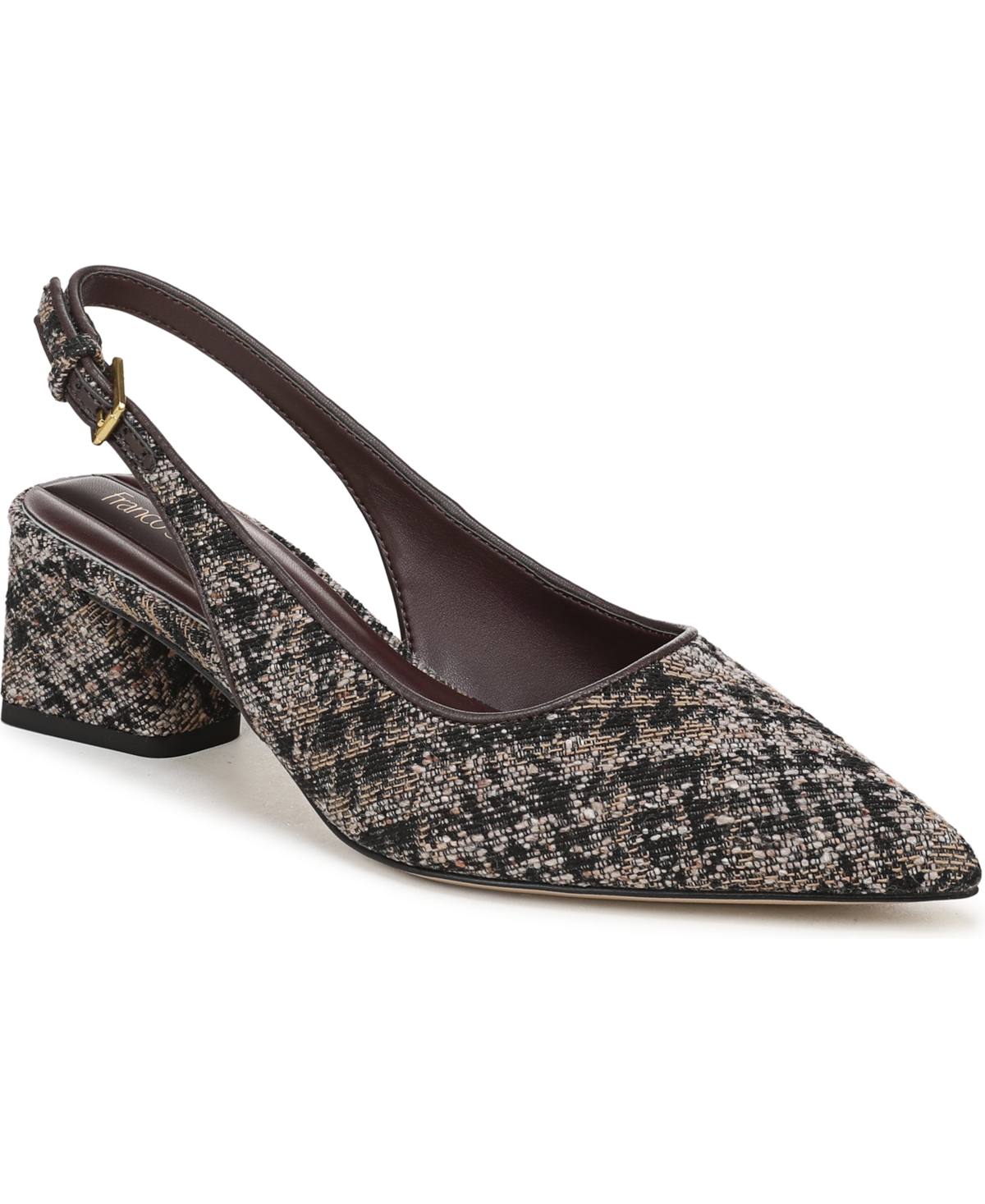 Click here for Franco Sarto Womens Racer2 Pointed Toe Pumps - Bro... prices