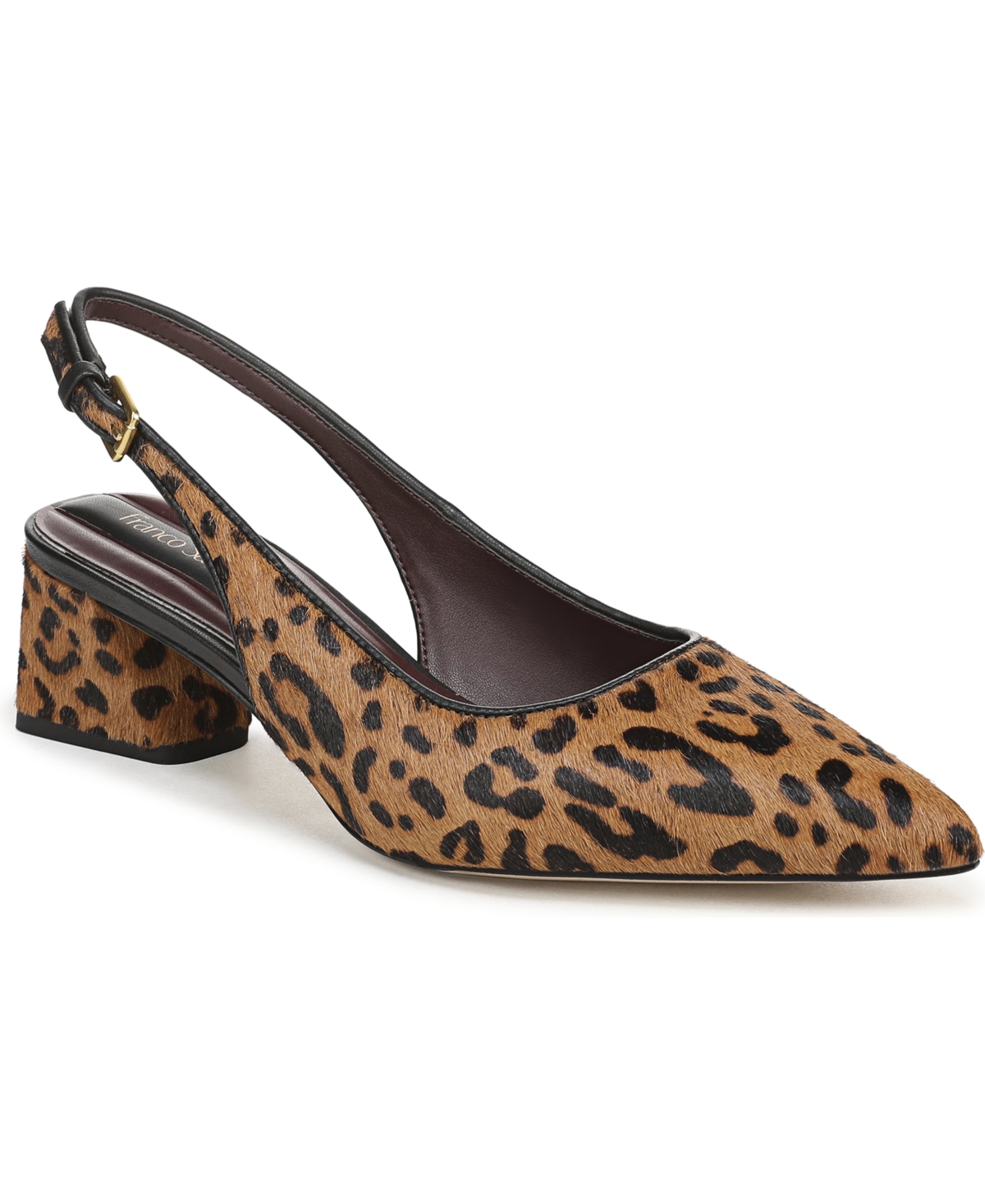 Click here for Franco Sarto Womens Racer2 Pointed Toe Pumps - Bro... prices