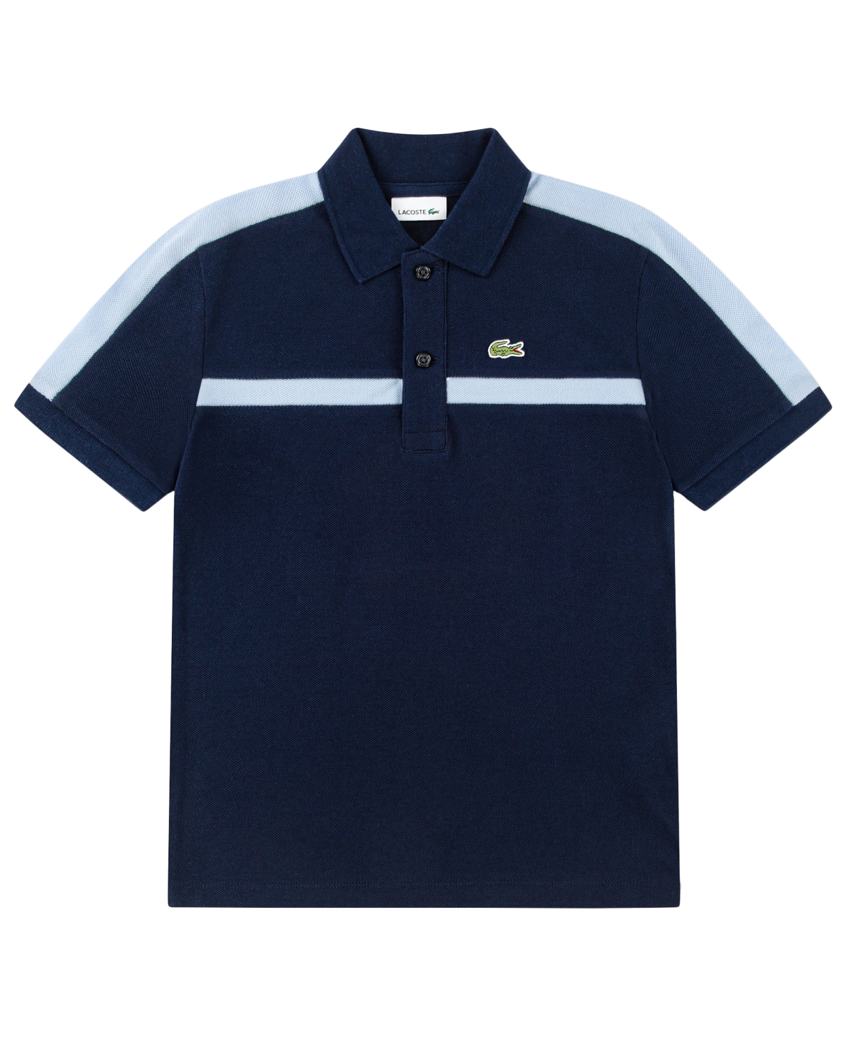 Click here for Lacoste Boys 10-16 Color-Block Short-Sleeve Polo S... prices