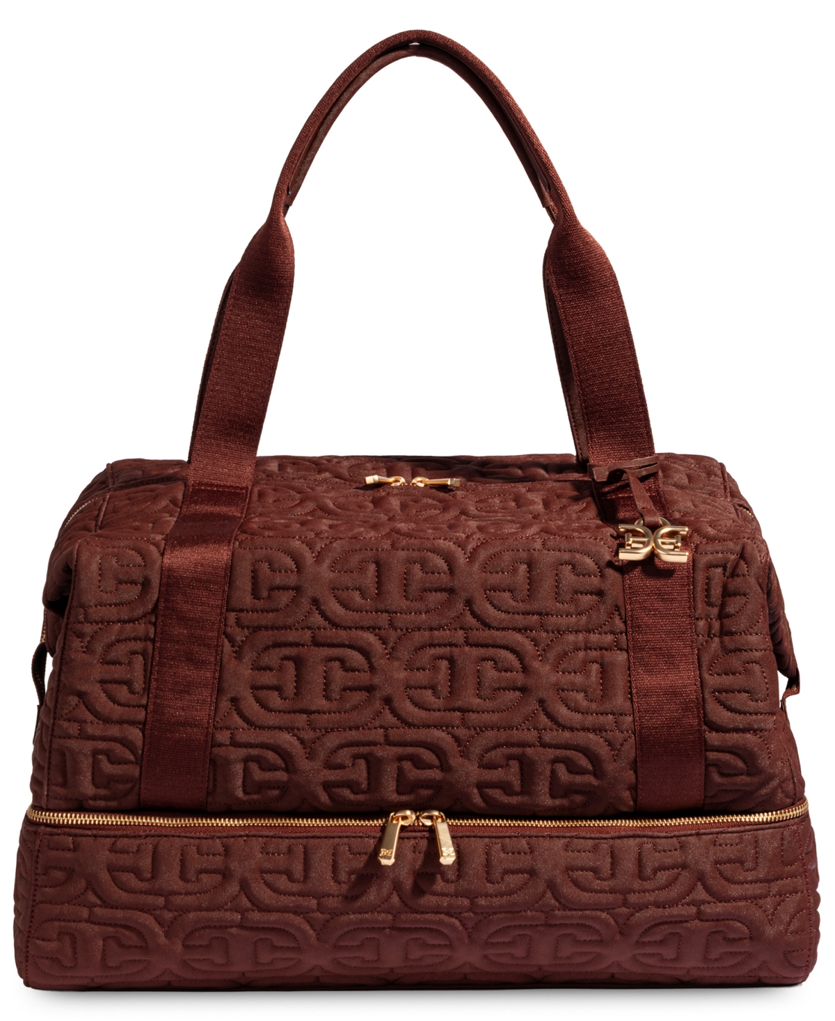 Click here for Sam Edelman Ethyl Extra-Large Quilted Weekender Ha... prices