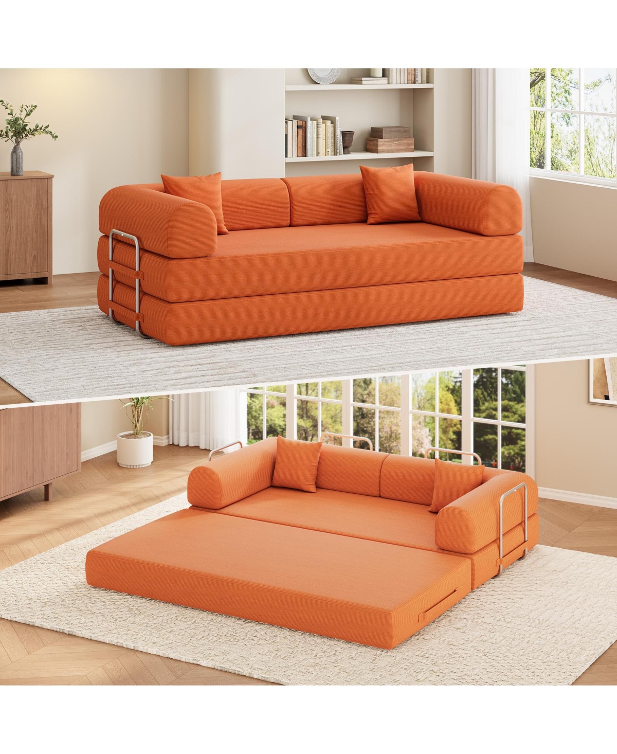 Click here for Gaomon 79 Convertible Sofa Bed  4-in-1 Frameless C... prices