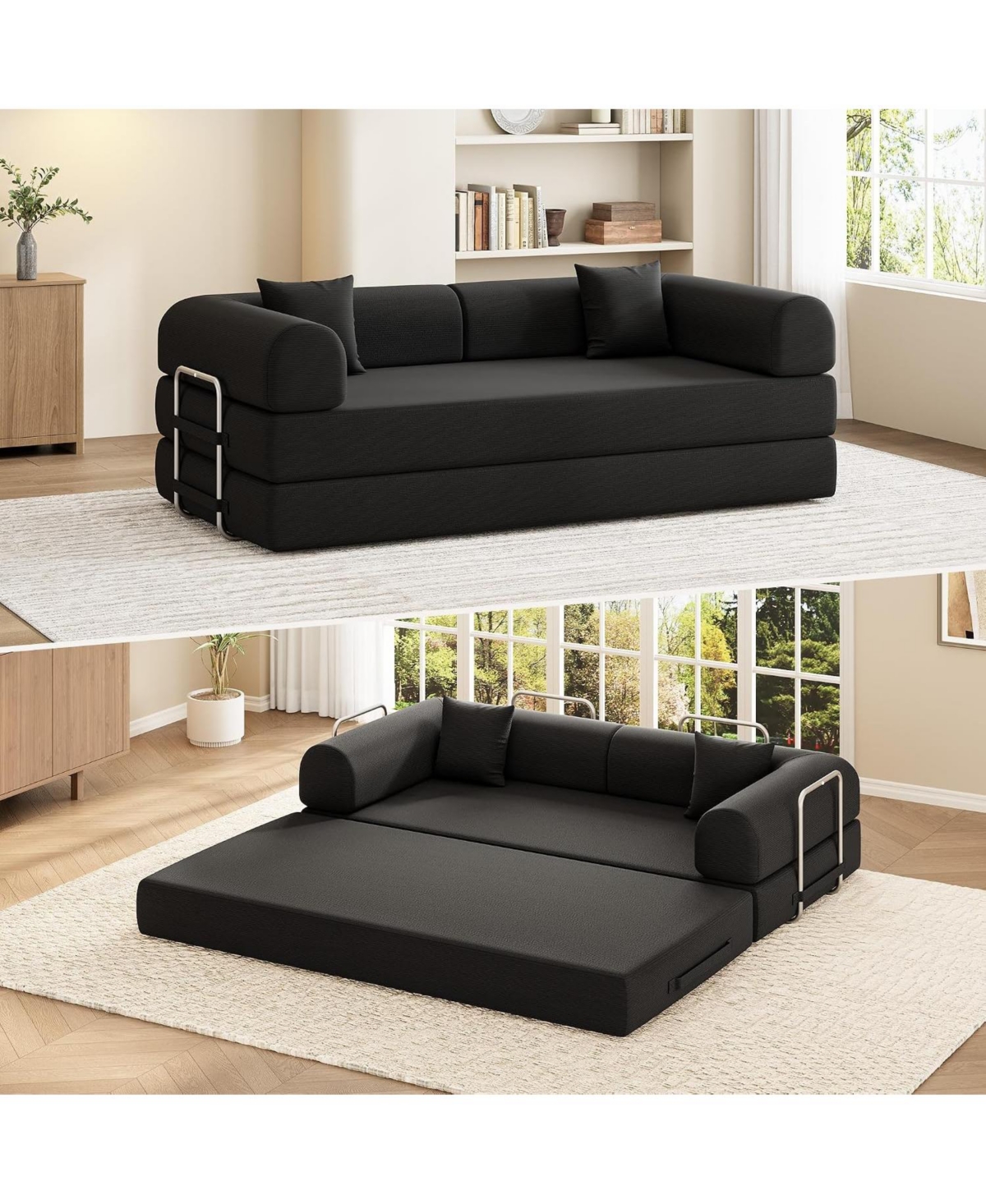 Click here for Gaomon 79 Convertible Sofa Bed  4-in-1 Frameless C... prices