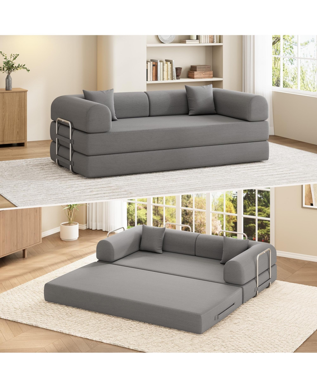 Click here for Gaomon 79 Convertible Sofa Bed  4-in-1 Frameless C... prices