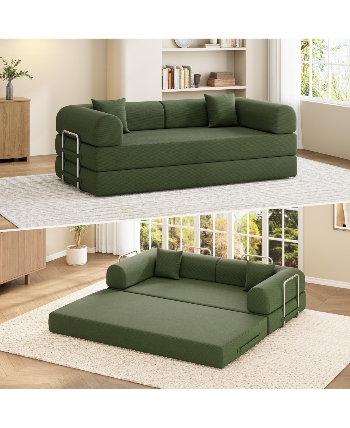 Click here for Gaomon 79 Convertible Sofa Bed  4-in-1 Frameless C... prices