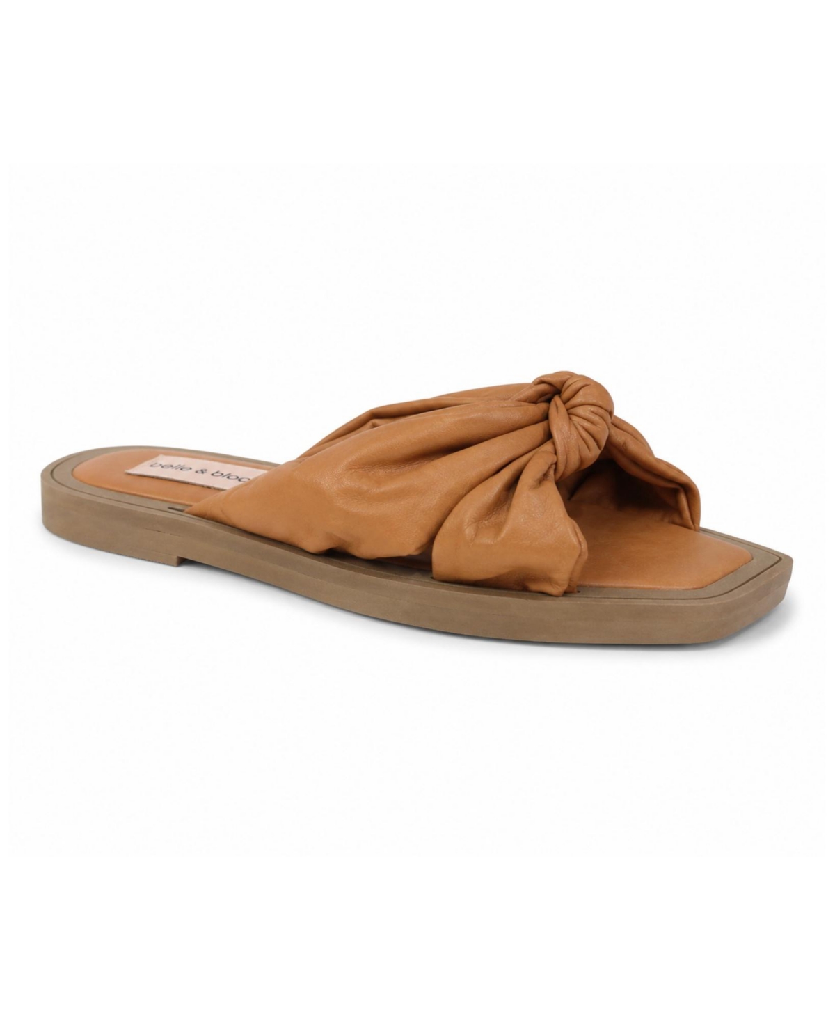 Click here for Belle & Bloom Womens You and I Knot Detail Slides... prices