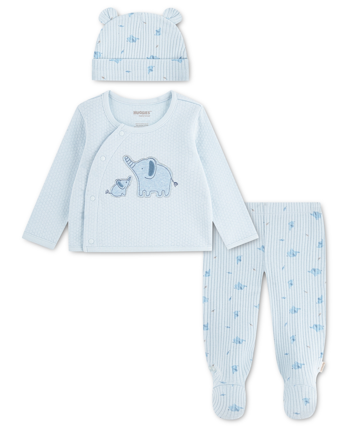 Click here for Huggies Baby Boys Babywear Long-Sleeve Top  Footed... prices