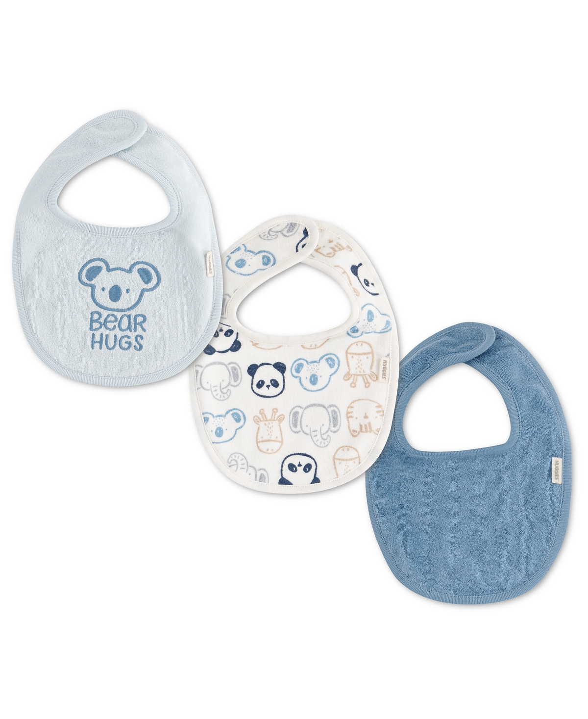 Click here for Huggies Baby Boys Babywear Bibs  3-Pack - Ballad B... prices