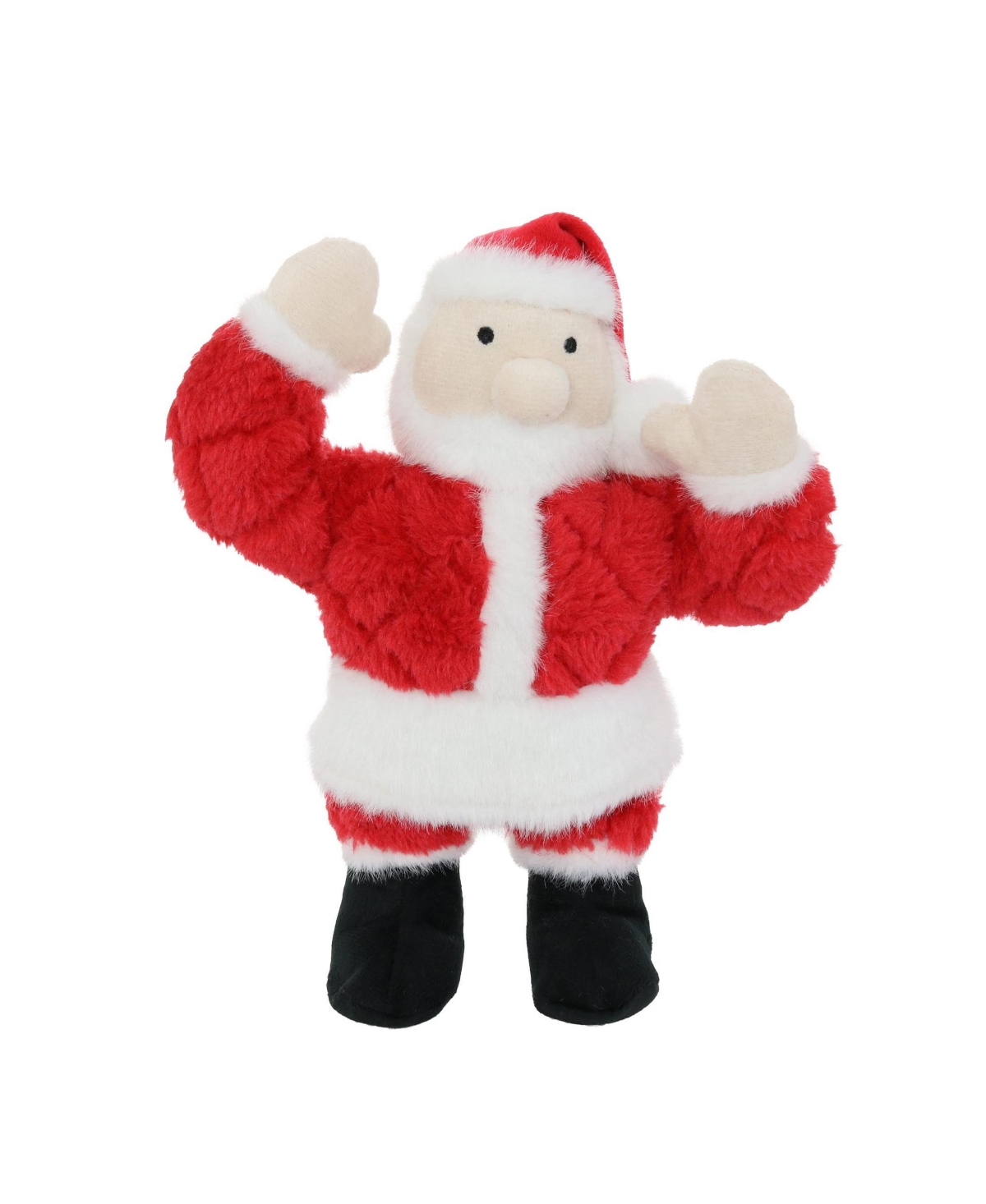 Click here for Mighty Holiday Santa  Durable Plush Squeaky Dog To... prices