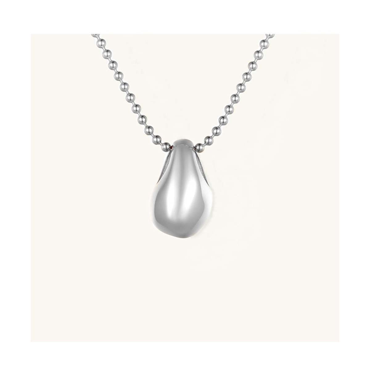 Click here for Mantra Womens Calm Stone Necklace - Silver prices