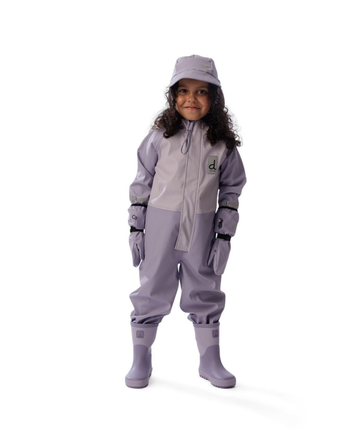 Click here for Deux par Deux Toddler Girl (2T-5T) Rain One Piece... prices