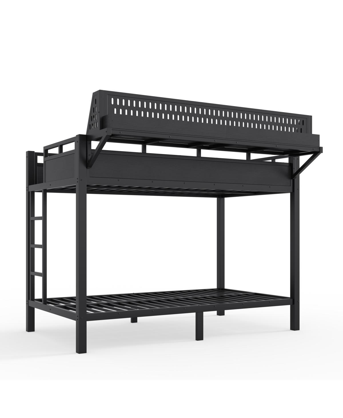 Click here for Streamdale FurnitureTwin Xl/Twin Xl Metal Bunk Bed... prices