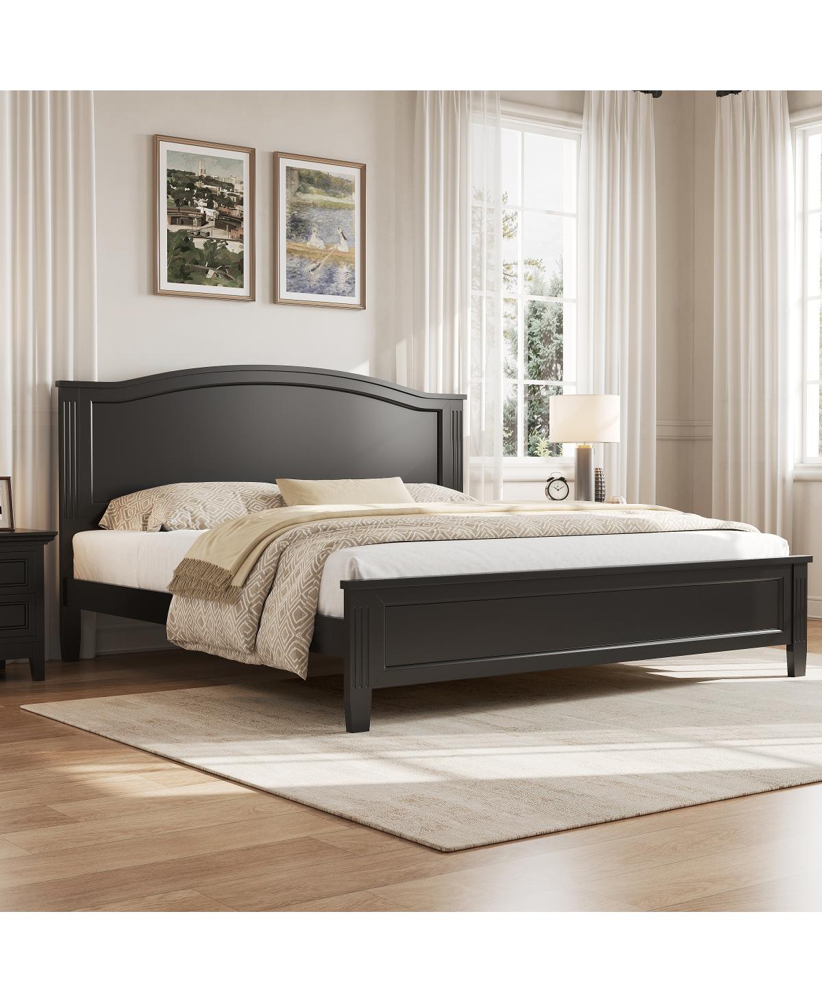 Click here for Streamdale Furniture Full Size Platform Bed with H... prices