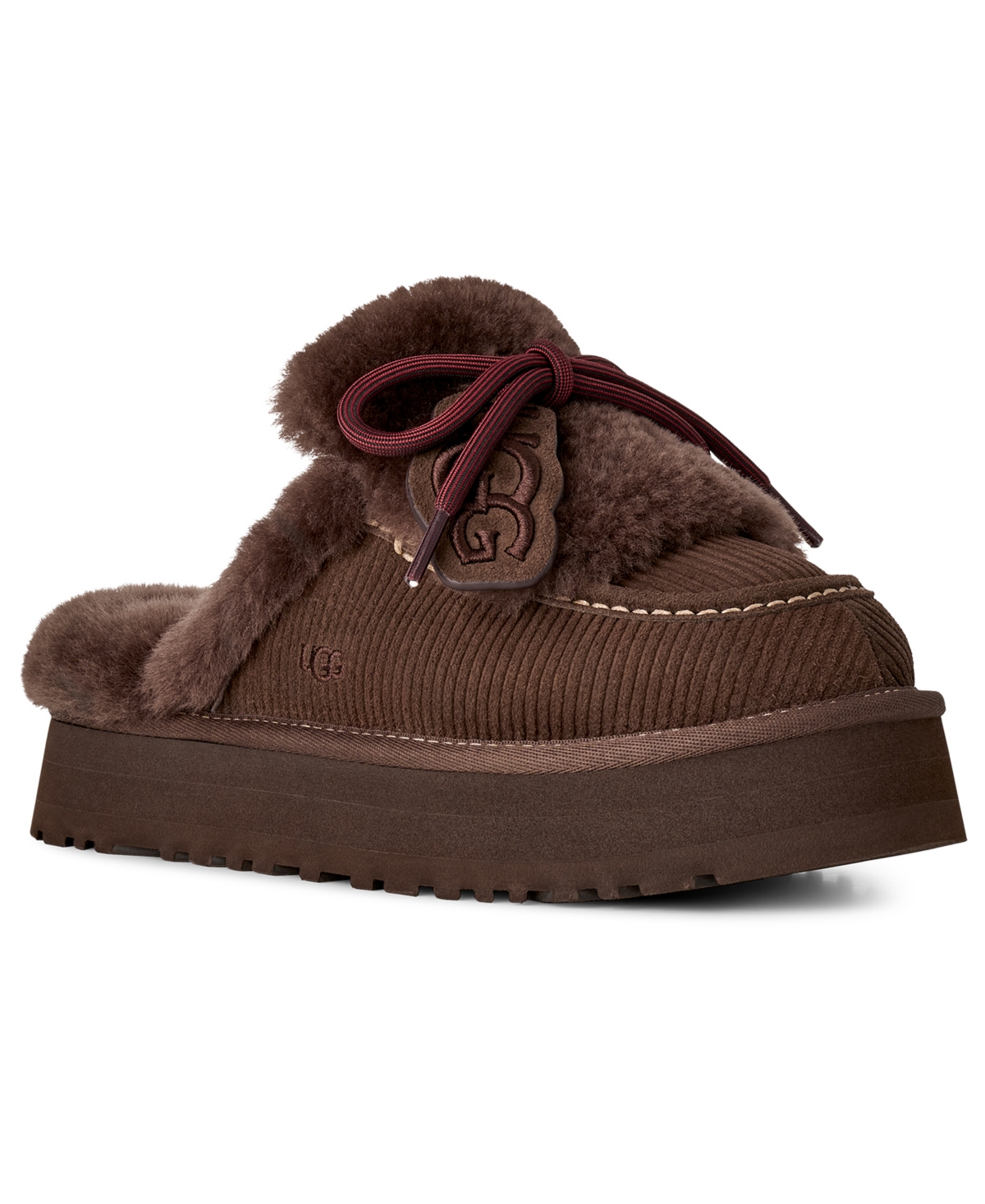 Click here for Ugg Womens Disquette Heritage Lace-Up Clog Slipper... prices