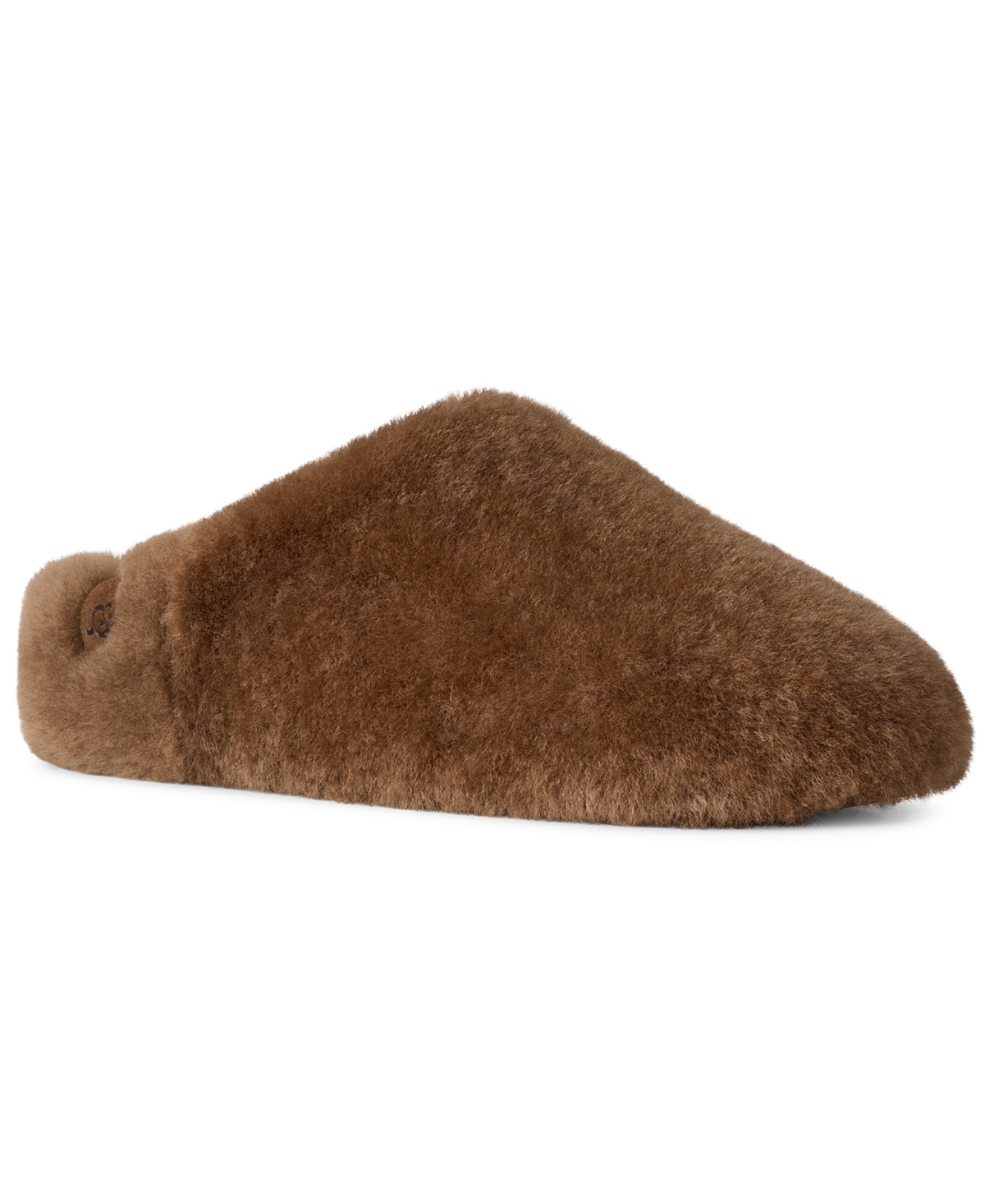 Click here for Ugg Womens Elea Fluffed Slip-On Slippers - Light B... prices