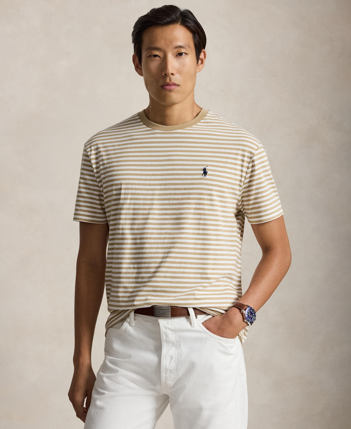 Click here for Polo Ralph Lauren Mens Classic-Fit Striped Cotton... prices