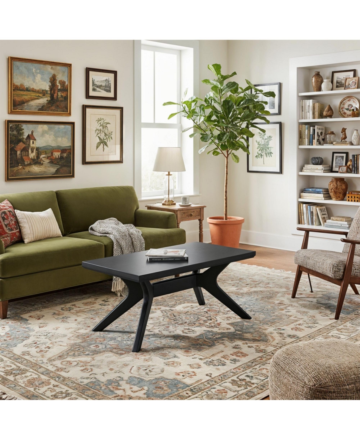 Click here for Sunset Living Furniture Cross Leg Rectangular Coff... prices