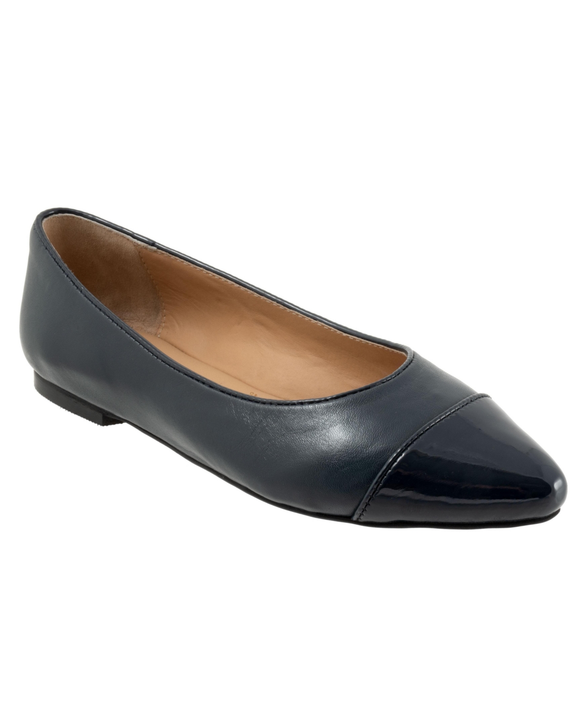 Click here for Trotters Womens Eloise Flat - Navy prices