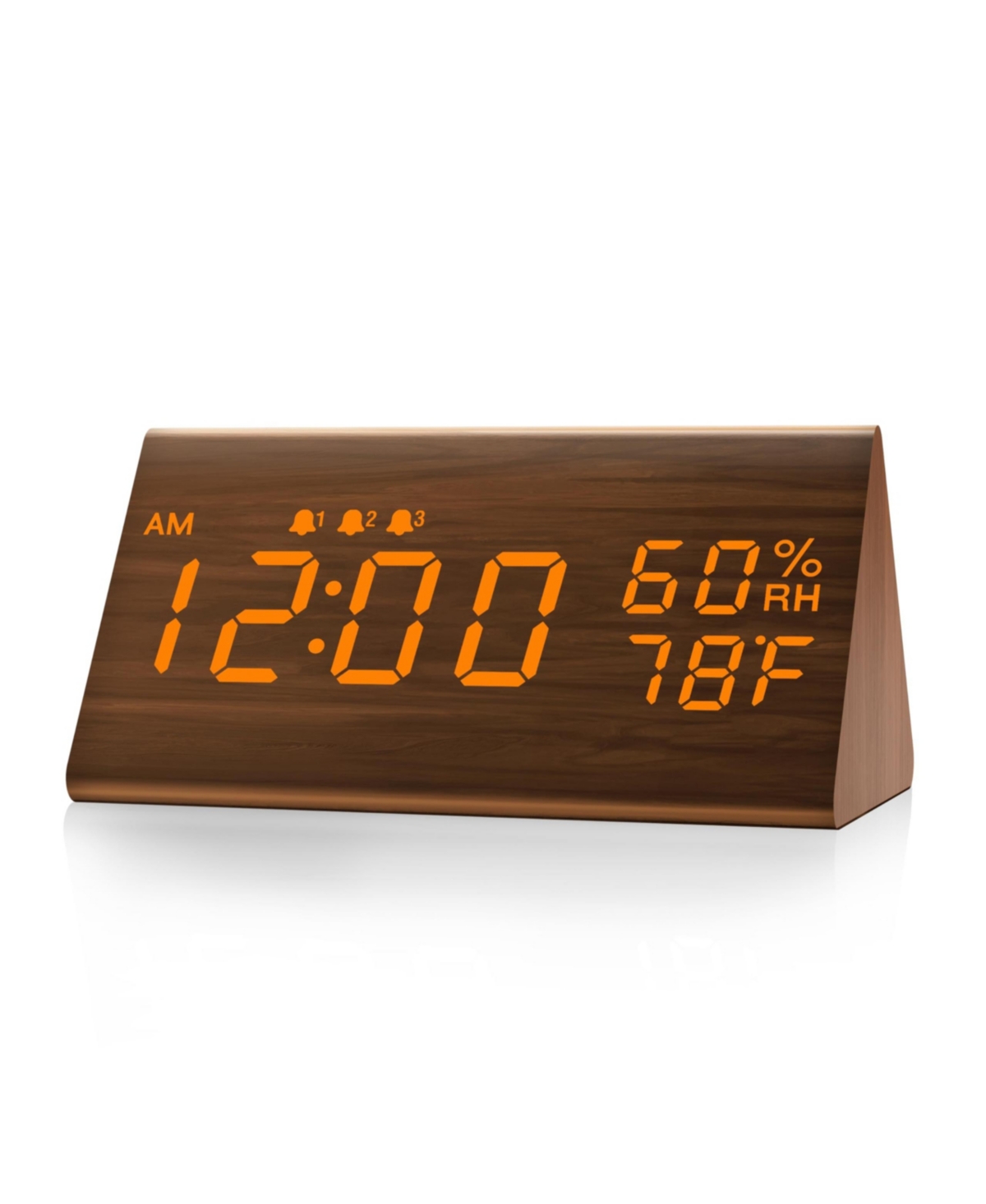 Click here for Jall Wooden Digital Alarm Clock 3 Alarms with Week... prices
