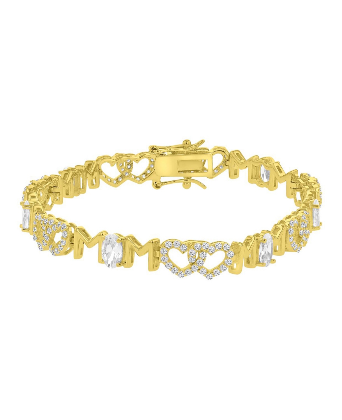 Click here for Macys 14k Gold-Plated Twin Heart Chain Bracelet -... prices