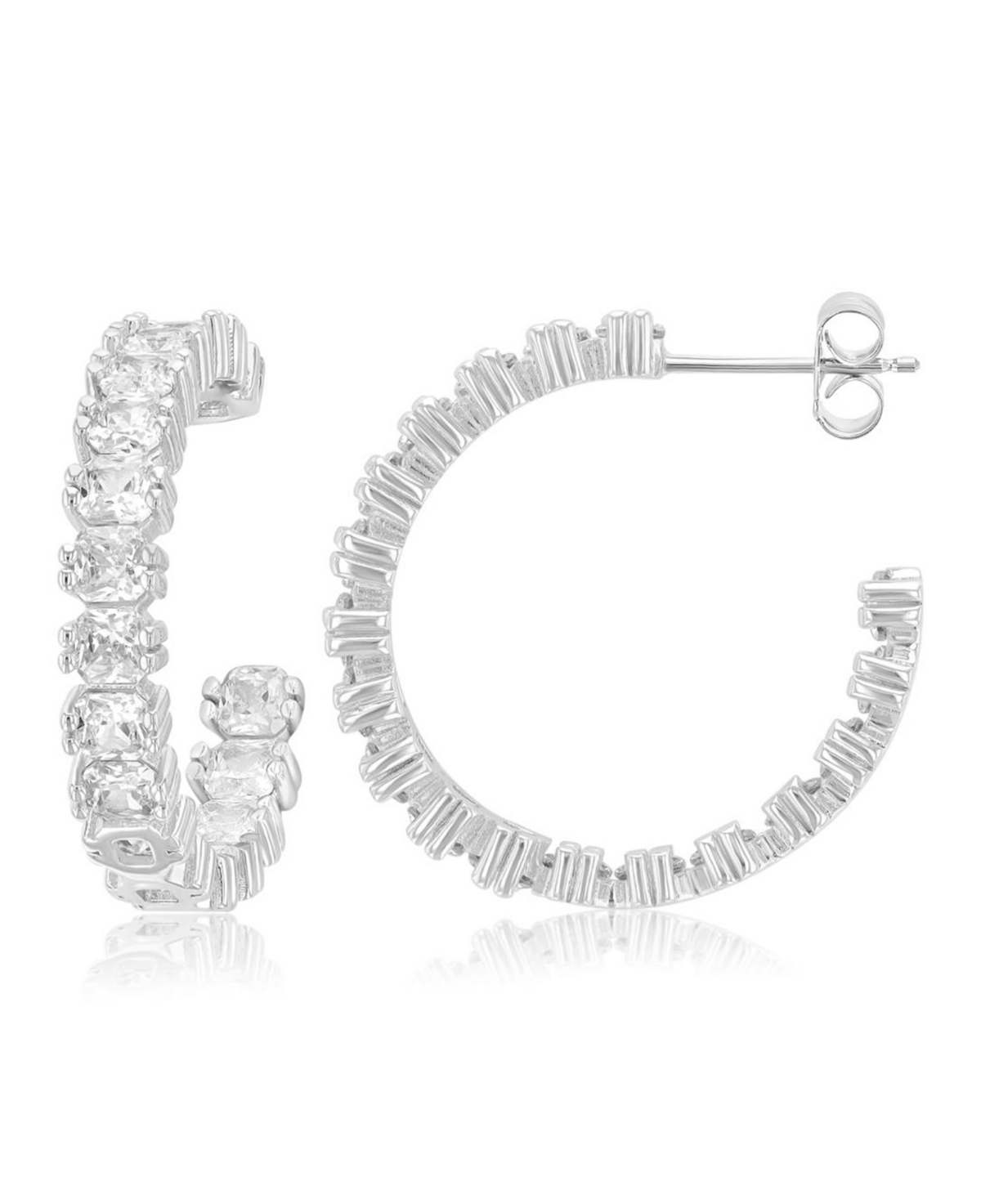 Click here for Macys 14k Gold-Plated Elongated Radiant Earrings -... prices