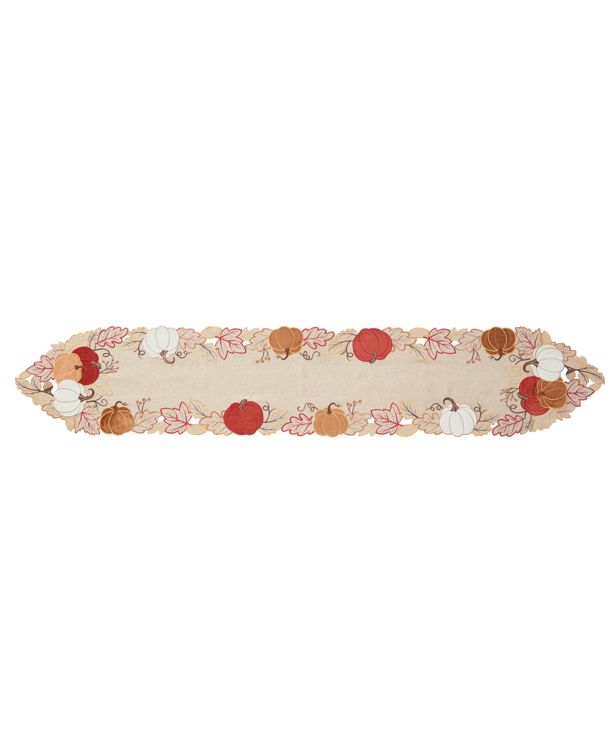 Click here for Elrene Pumpkin Picking Table Runner  14 x 72 - Rus... prices