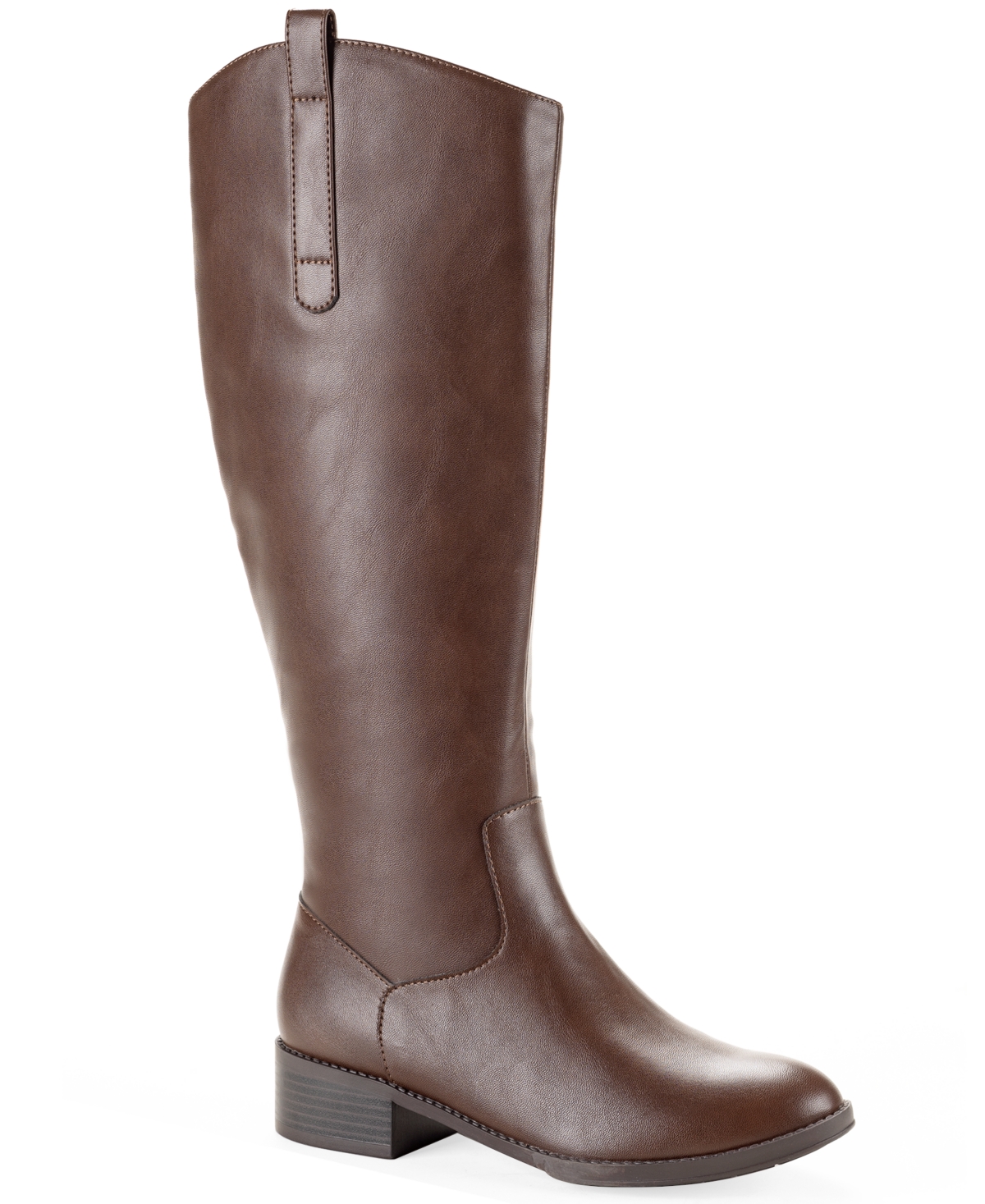 Click here for Style & Co Womens Valoraa Round Toe Full-Zip Ridin... prices