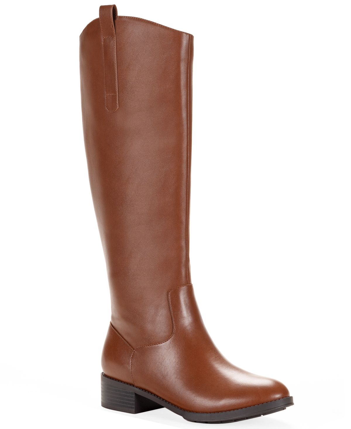 Click here for Style & Co Womens Valoraa Round Toe Full-Zip Ridin... prices