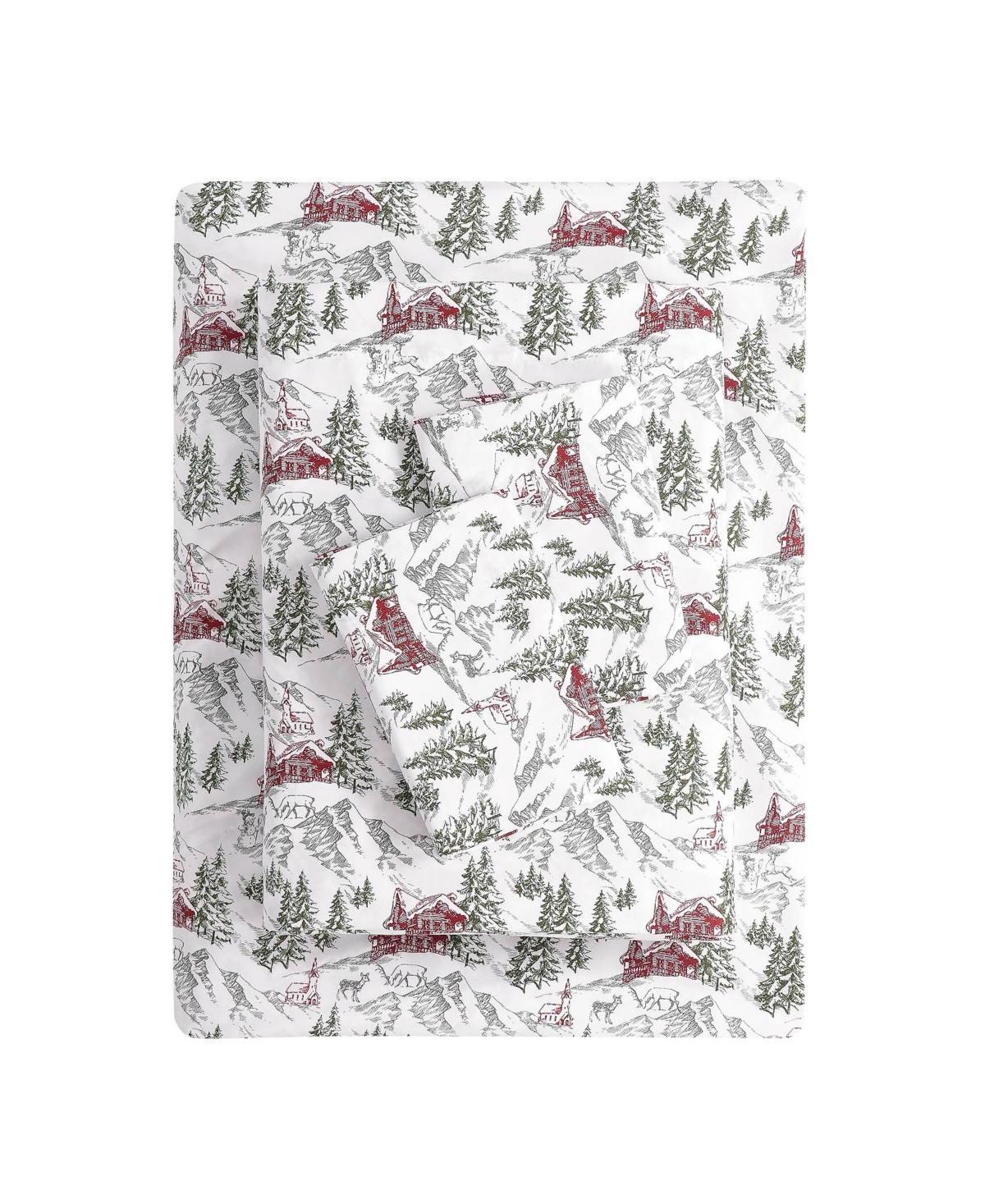 Click here for Sanders Holiday Printed Microfiber 3-Pc. Sheet Set... prices
