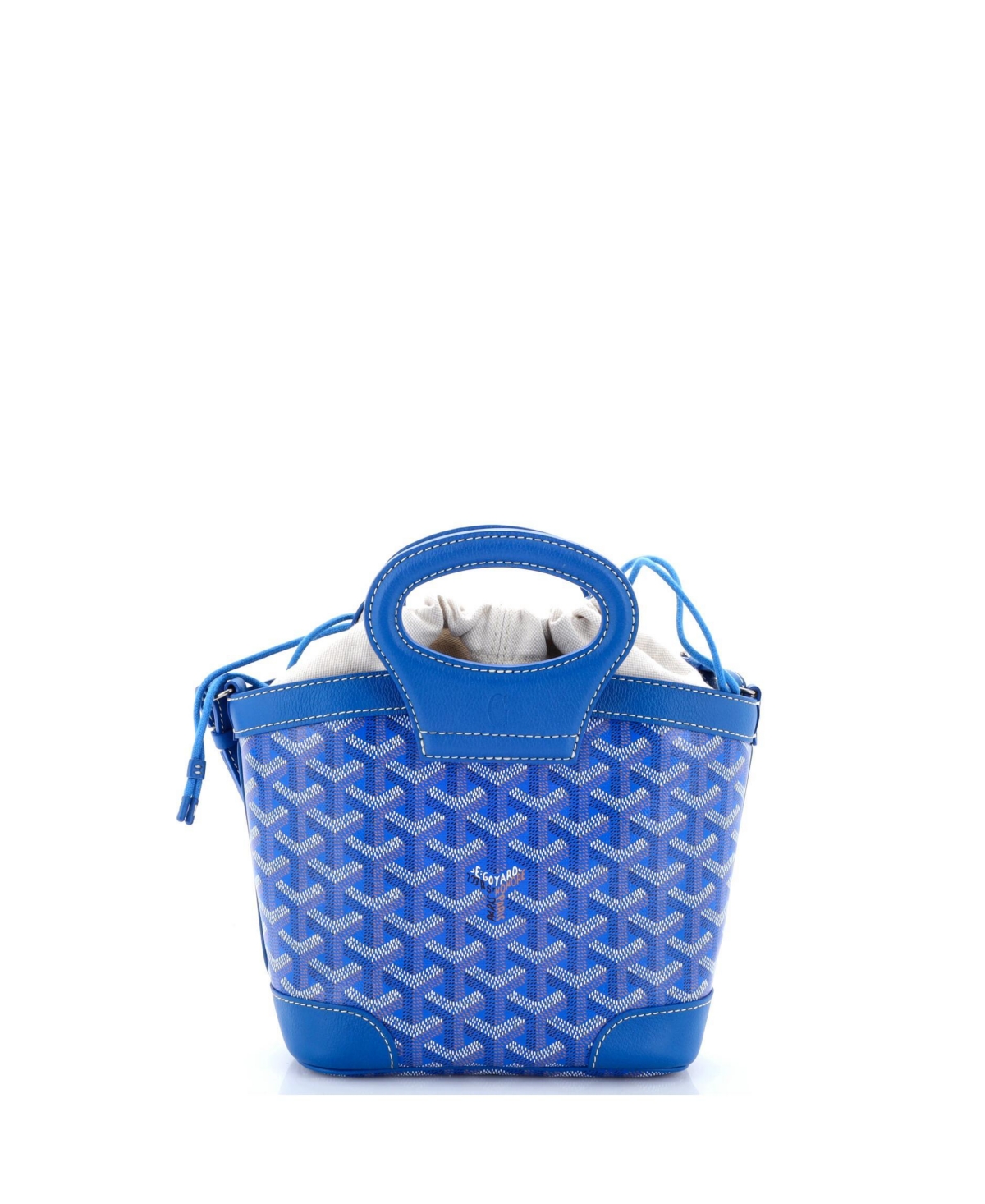 Click here for Pre-Owned Goyard Mini Beluga Bag Coated Canvas - B... prices