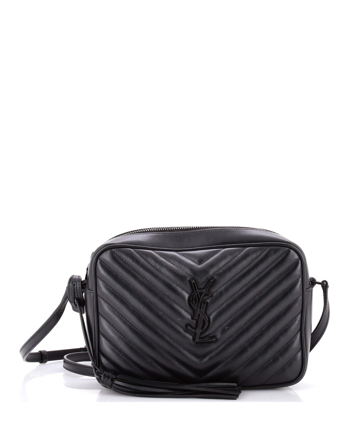 Click here for Pre-Owned Saint Laurent Small Lou Camera Bag Matel... prices