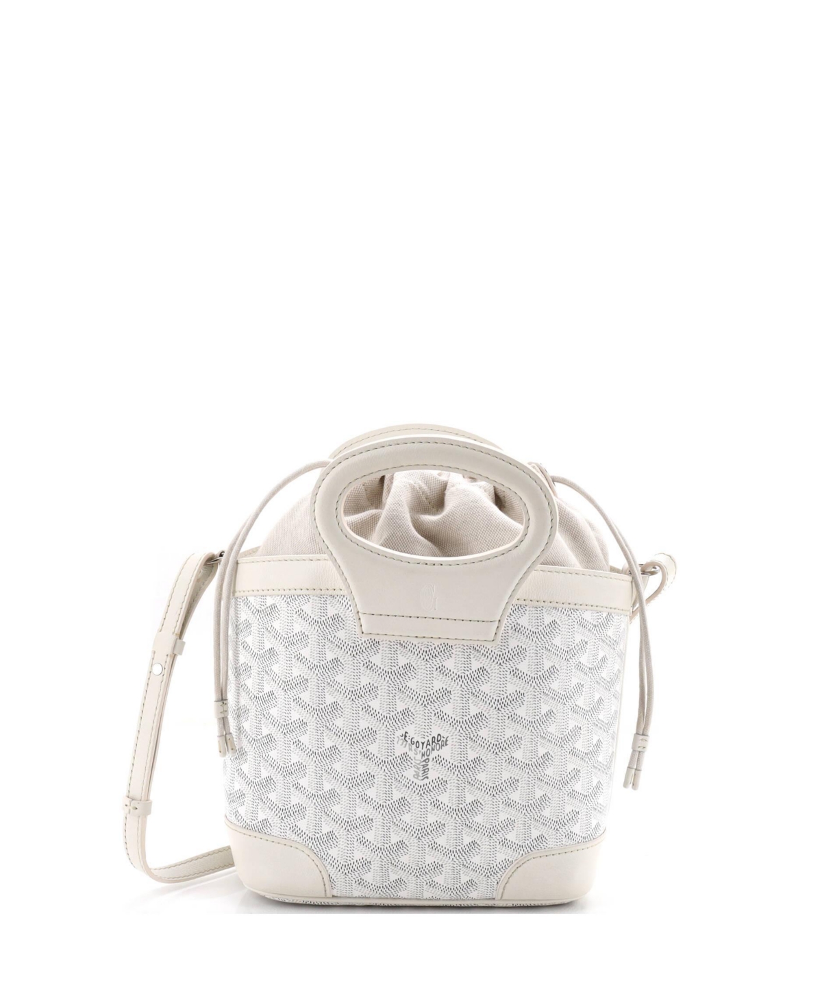 Click here for Pre-Owned Goyard Mini Beluga Bag Coated Canvas - W... prices