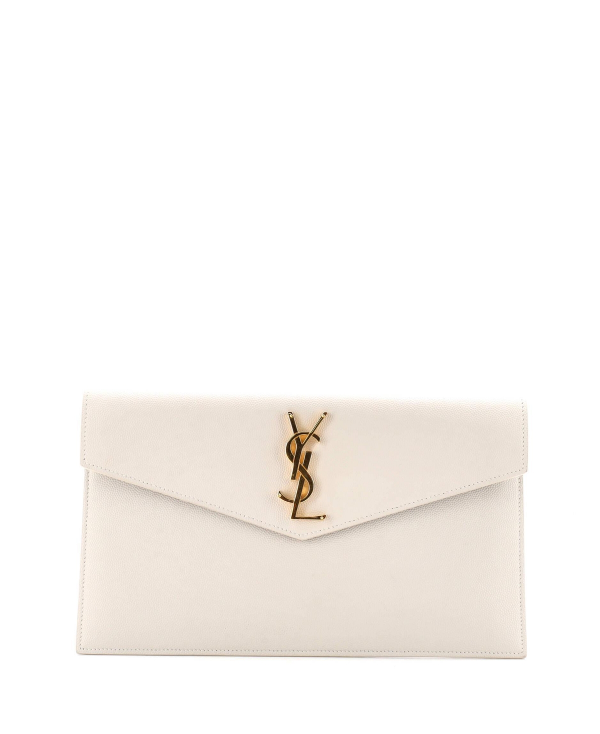 Click here for Pre-Owned Saint Laurent Uptown Pouch Leather - Nat... prices