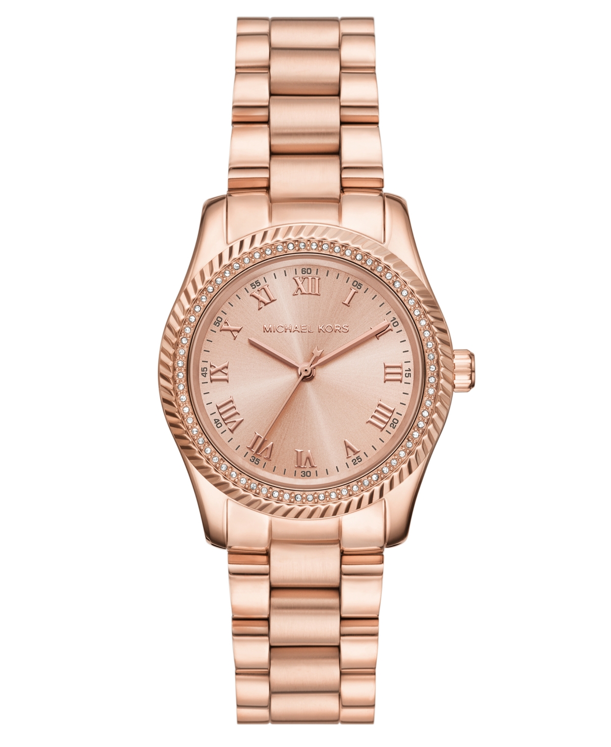 Click here for Michael Michael Kors Womens Lexington Three-Hand R... prices
