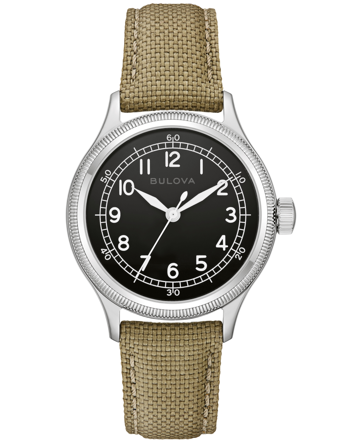 Click here for Bulova Mens Automatic Military A11 Jimmy Khaki Nyl... prices