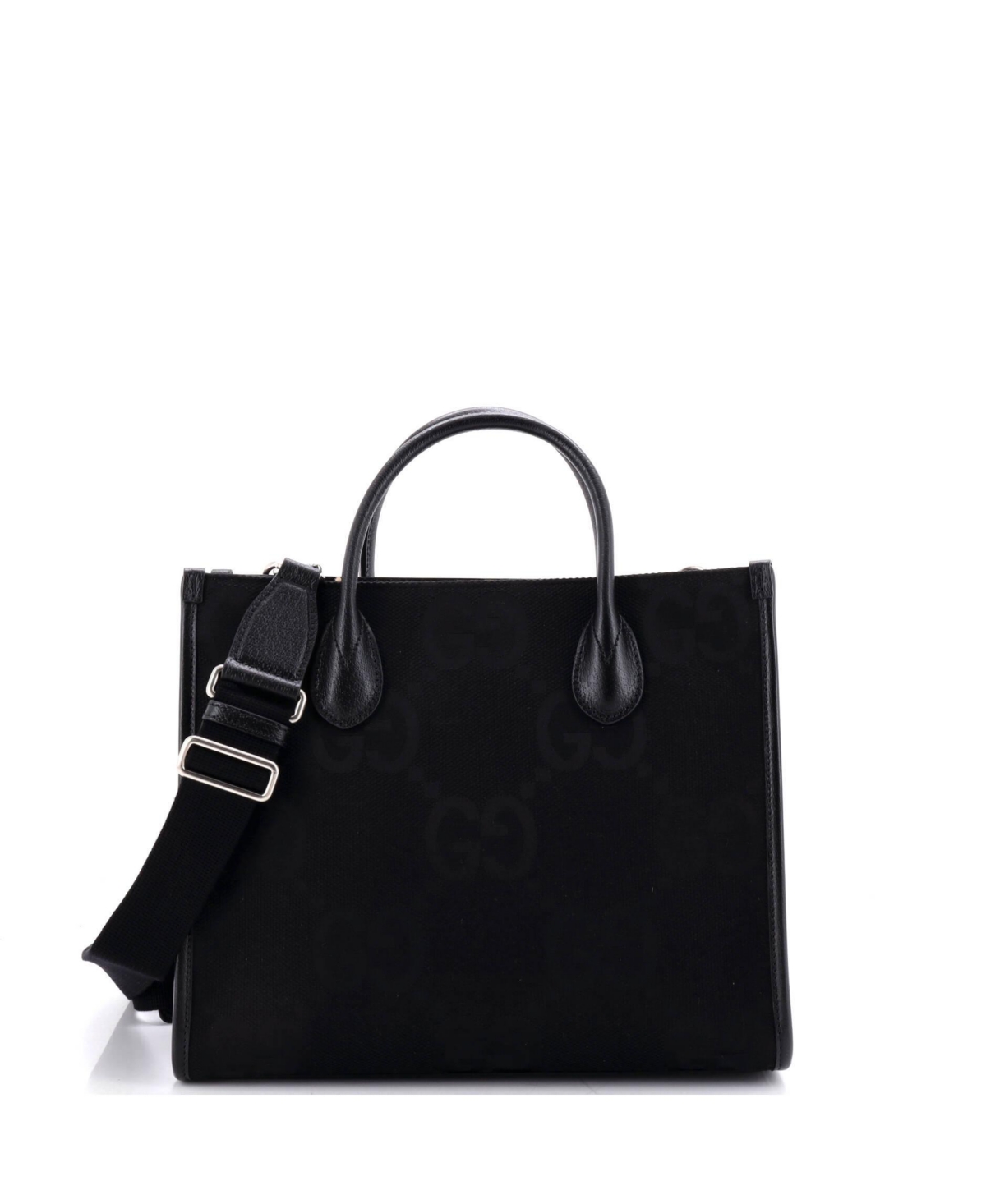 Click here for Pre-Owned Gucci Small Convertible Tote Jumbo Gg Ca... prices